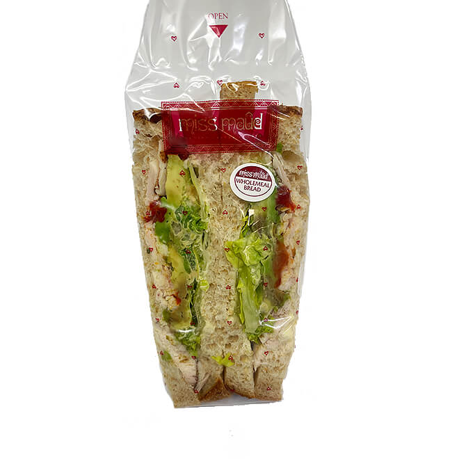 Big Salad Sandwich - Individually Wrapped - Miss Maud