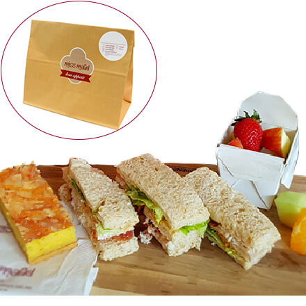 Mixed Finger Sandwich Lunch Bag #1 - Miss Maud